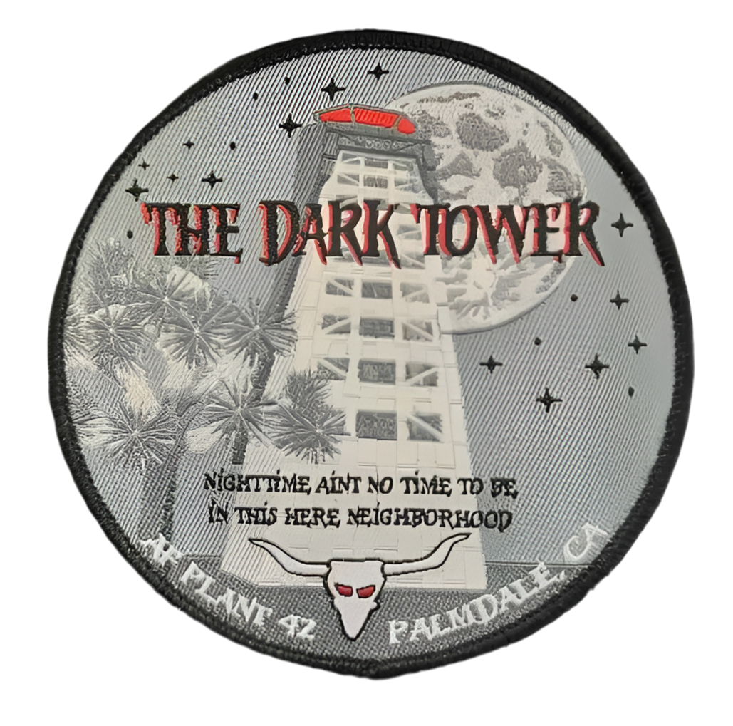 Dark Tower Patch – Flight Test Museum Gift Shop