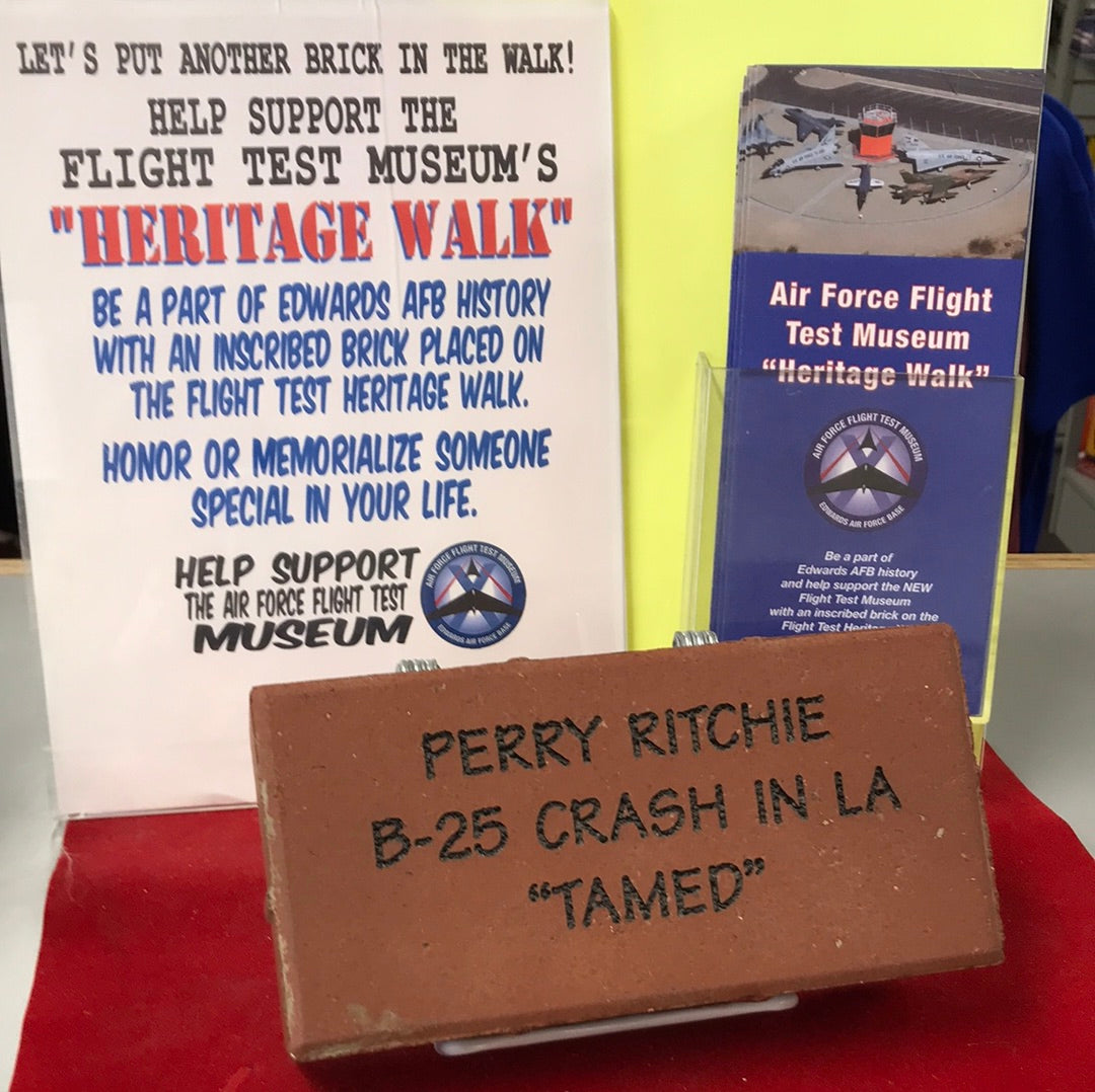 Engraved Brick/Paver – Flight Test Museum Gift Shop