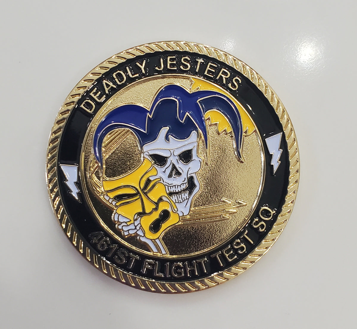 AUTHENTIC: F-35/CF-8 Eight Ball Challenge Coin – Flight Test Museum ...
