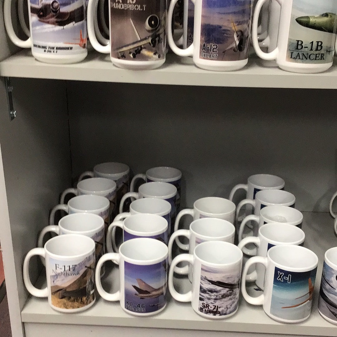 Airplane Mugs – Flight Test Museum Gift Shop
