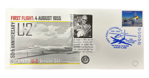 U-2 First Flight Envelope – Flight Test Museum Gift Shop