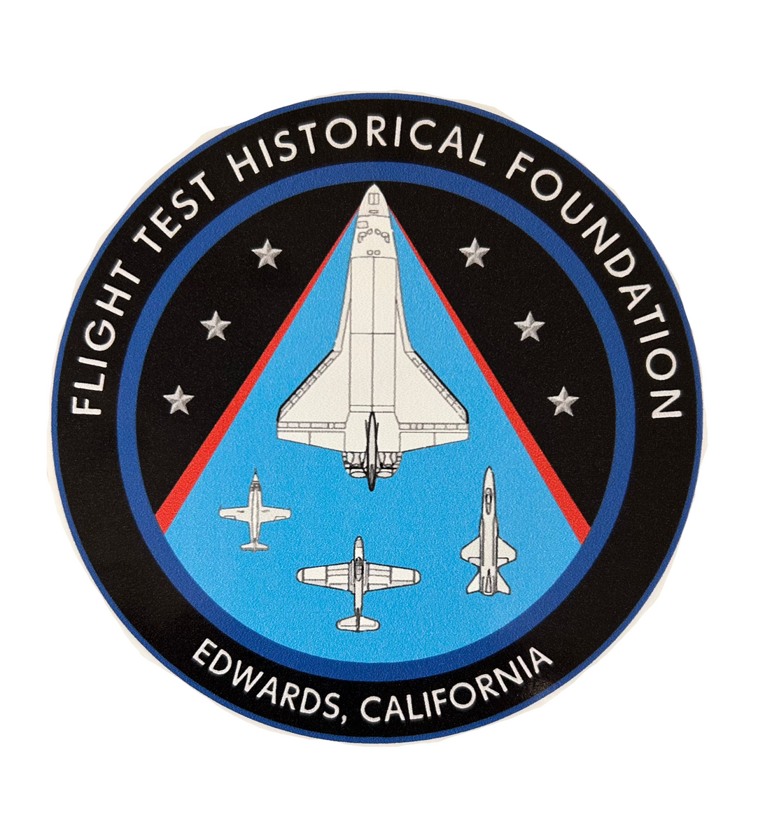 Flight Test Historical Foundation Decal – Flight Test Museum Gift Shop