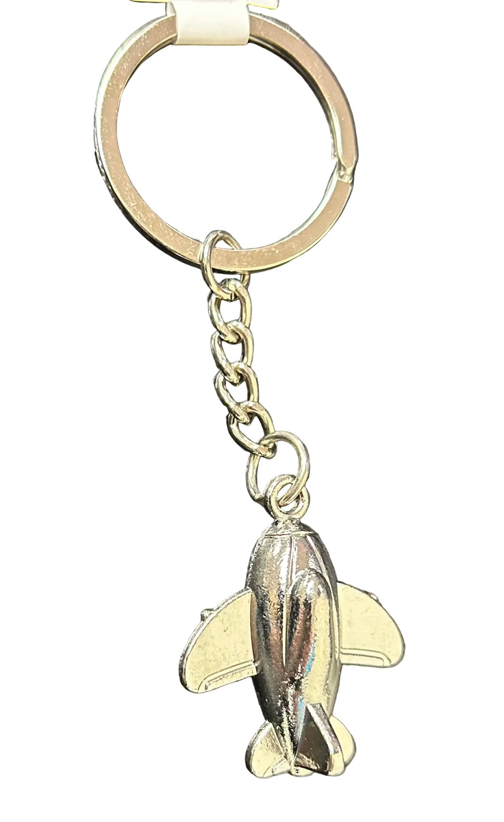 Plane Keychain/Jet Keychain – Flight Test Museum Gift Shop