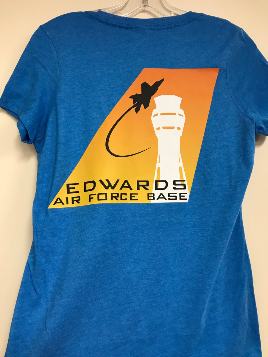 Edwards AFB Historic Control Tower - Women’s T-Shirt – Flight Test ...