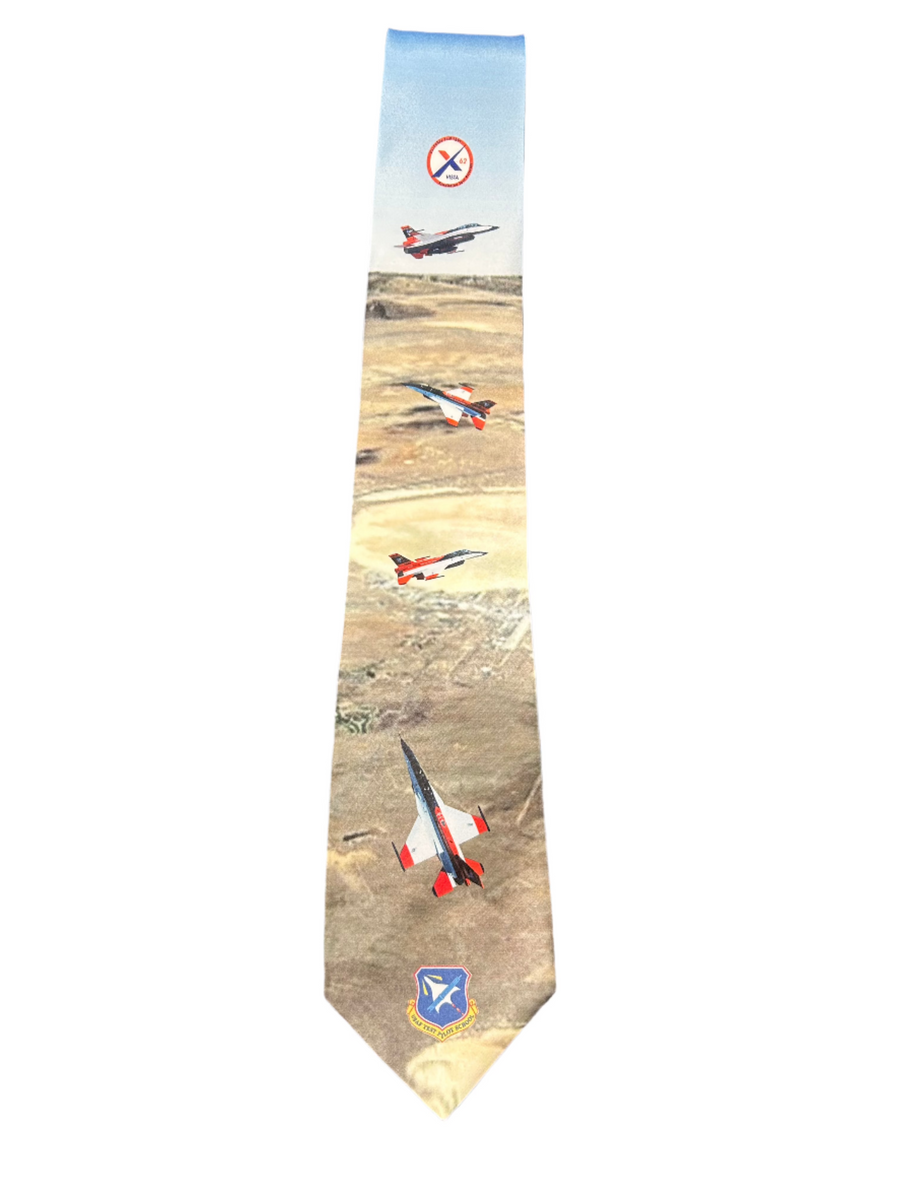 X-62 VISTA (USAF TPS) Necktie – Flight Test Museum Gift Shop
