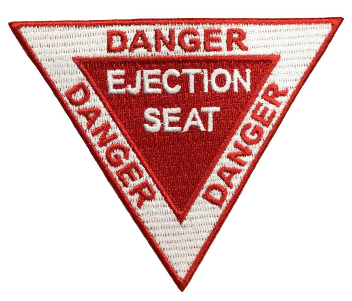 Ejection Seat Patch – Flight Test Museum Gift Shop