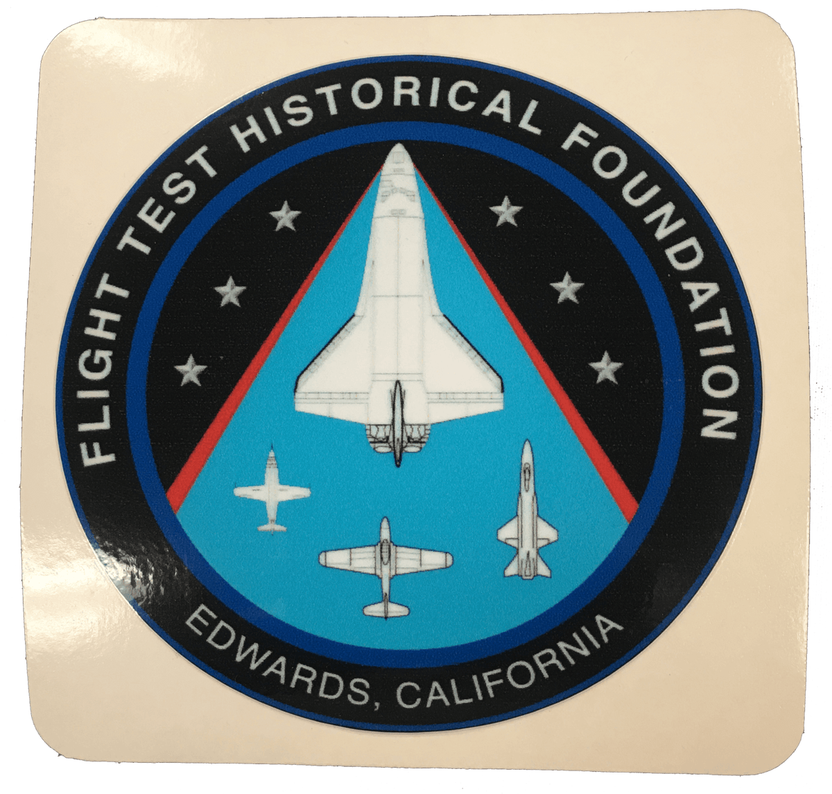 Flight Test Historical Foundation Decal – Flight Test Museum Gift Shop