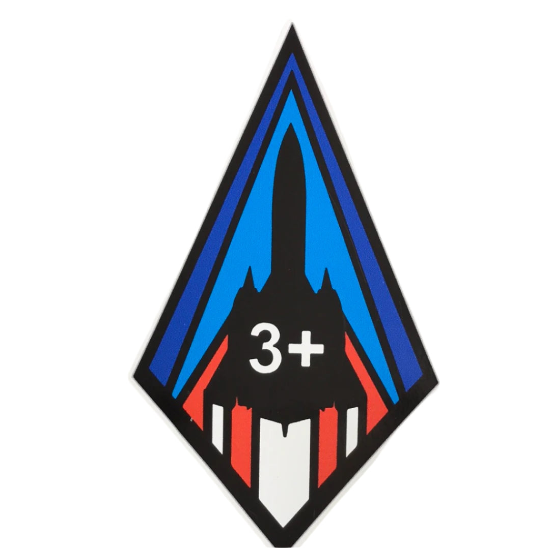 Mach 3+ SR-71 Decal – Flight Test Museum Gift Shop